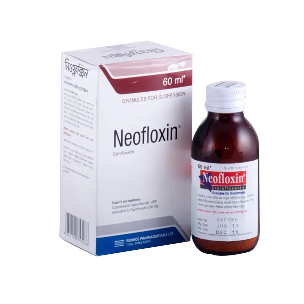 Buy Neofloxin 60 ml Suspension: View Uses, Price, Side Effects - osudpotro