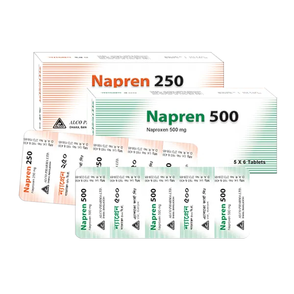 Napren 250 MG | Alco Pharma Ltd. | Order Online - OsudPotro