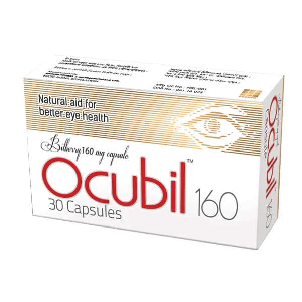 Buy Ocubil 160 Capsule: View Uses, Price, Side Effects - osudpotro