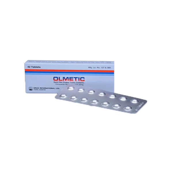 OLMETIC 20 MG | DRUG INTERNATIONAL LTD | Order Online - OsudPotro