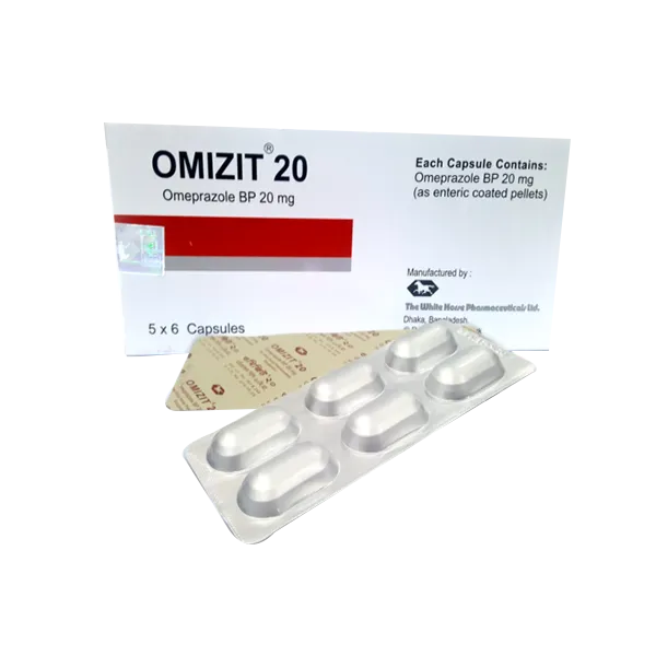 OMIZIT 20 MG CAP | THE WHITE HORSE PHARMACEUTICALS | Order Online ...