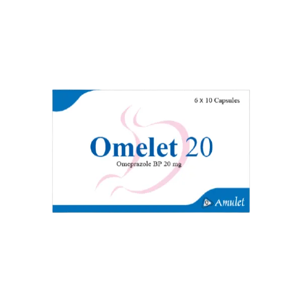 Omelet 20mg | Amulet Pharmaceuticals Ltd | Order Online - OsudPotro