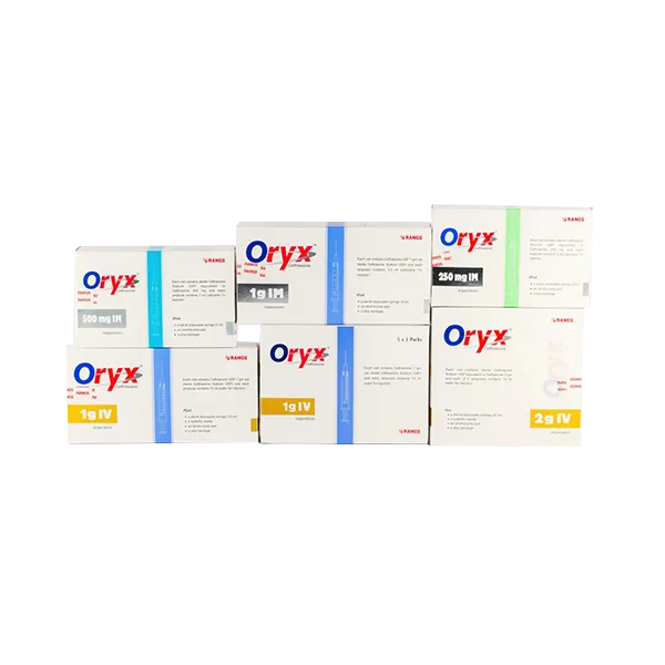 Oryx IV 500 mg/vial Injection | Rangs Pharmaceuticals Ltd | Order ...