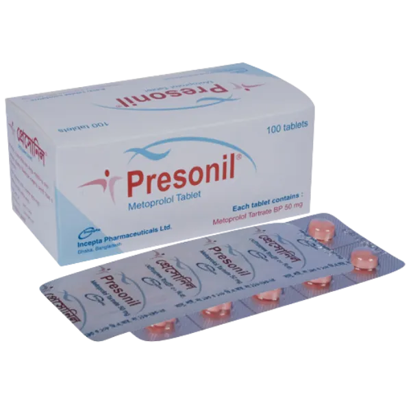 PRESONIL | INCEPTA PHARMACEUTICALS LTD. | Order Online - OsudPotro