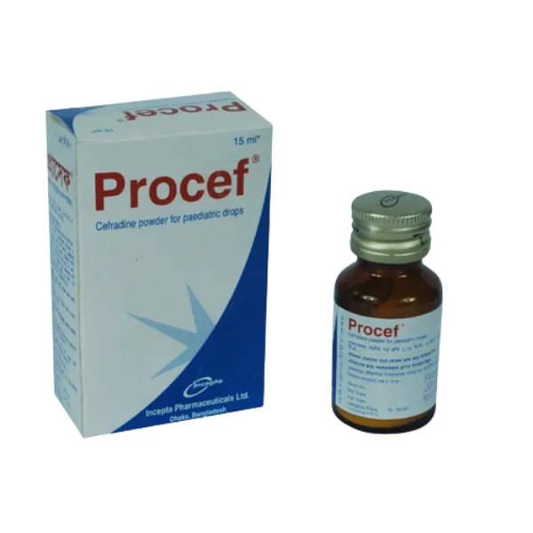 Procef 15 ml Pediatric Drop | Incepta Pharmaceuticals Ltd - osudpotro