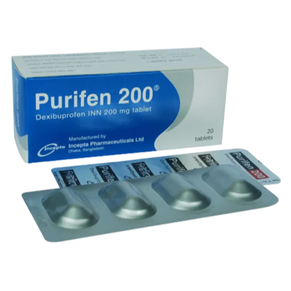Purifen Tablet 200mg: Uses, Dosage, Side Effects, Generic, Price ...