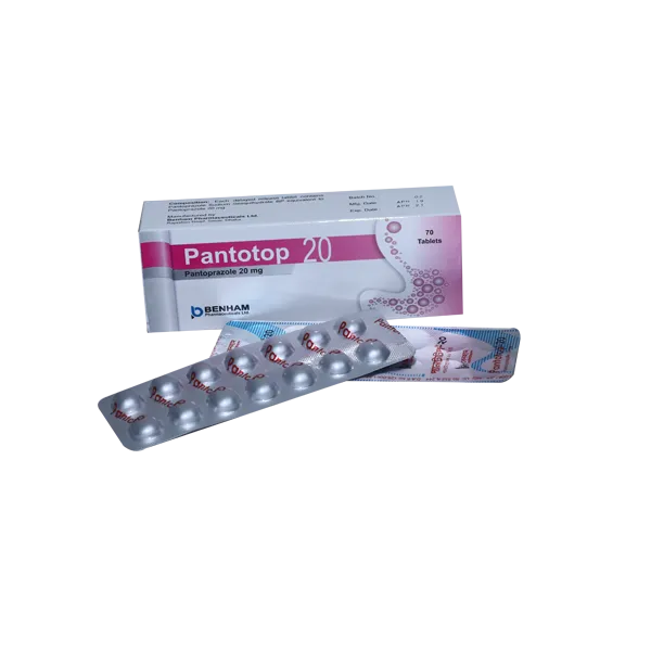 Pantotop 20 mg | Benham Pharmaceuticals Ltd | Order Online - OsudPotro