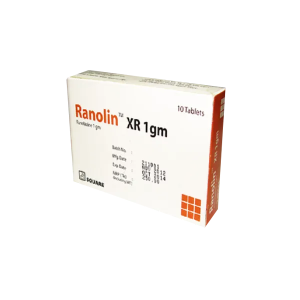 RANOLIN XR 1GM | SQUARE PHARMACEUTICALS LTD. | Order Online - OsudPotro