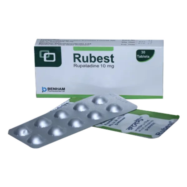 Rubest 10 mg | Benham Pharmaceuticals Ltd | Order Online - OsudPotro