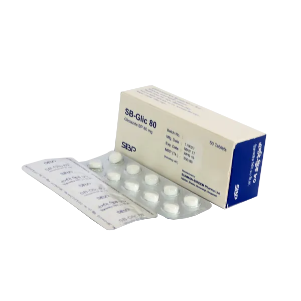 SB-Glic 80 mg | Sunman-Birdem Pharma Ltd | Order Online - OsudPotro