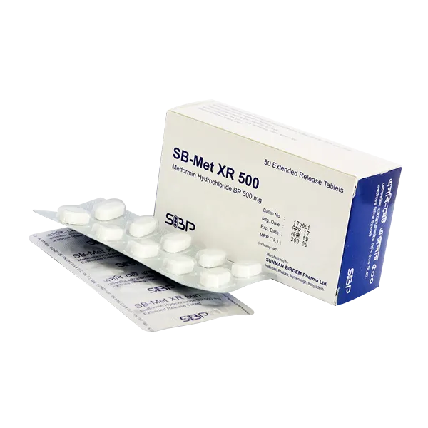 SB-Met XR 500 mg | Sunman-Birdem Pharma Ltd | Order Online - OsudPotro