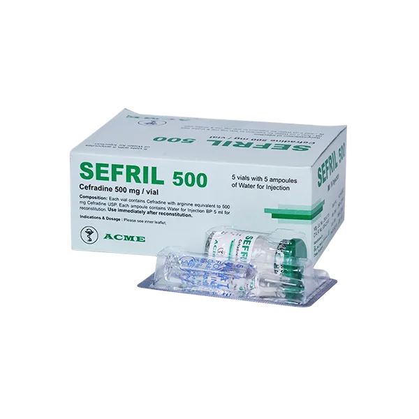 Sefril - IM/IV 500 mg Injection Uses, Side Effects, Price & Dosage ...