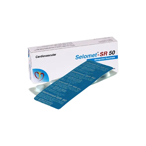 SELOMET SR 50 MG | UniMed UniHealth Pharmaceuticals Limited | Order ...
