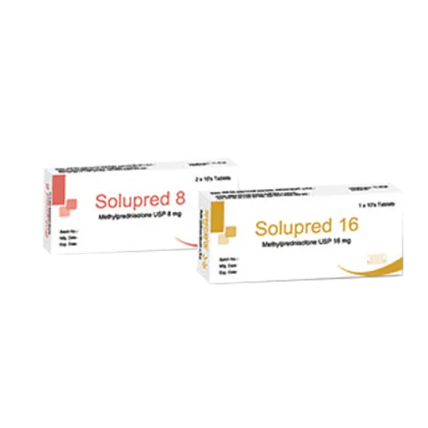 Solupred | Tablet | 8 mg | Online Pharmacy - osudpotro
