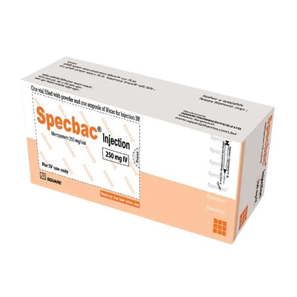 SPECBAC 250MG IV | SQUARE PHARMACEUTICALS LTD. | Order Online - OsudPotro