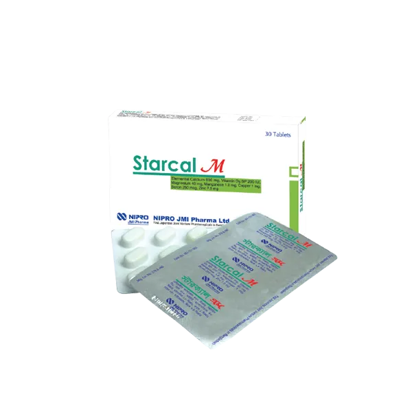 Buy Starcal M Tablet: View Uses, Price, Side Effects - osudpotro