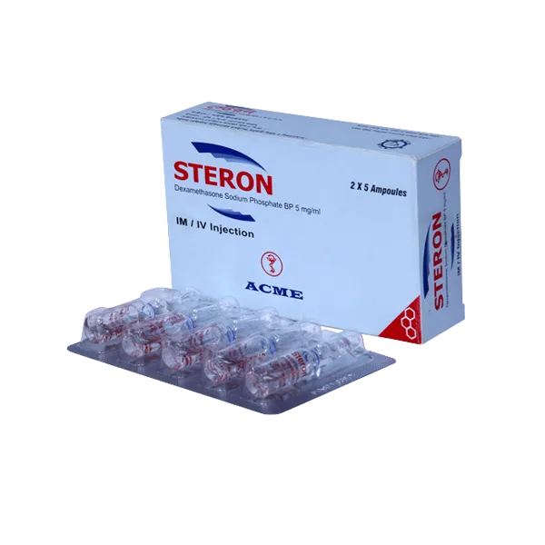 Steron IM/IV Injection 5mg/ml: Uses, Dosage, Side Effects, Generic ...