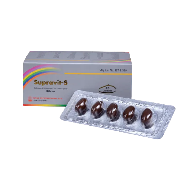 SUPRAVIT-S | DRUG INTERNATIONAL LTD | Order Online - OsudPotro