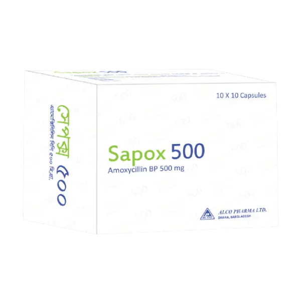 Sapox 500mg Capsule: View Uses, Side Effects, Generic, Price - osudpotro