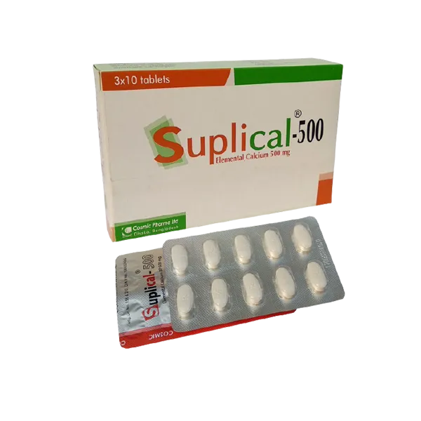 Buy Suplical 500 Tablet: View Uses, Price, Side Effects - osudpotro