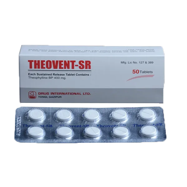 THEOVENT SR 400 MG | DRUG INTERNATIONAL LTD | Order Online - OsudPotro