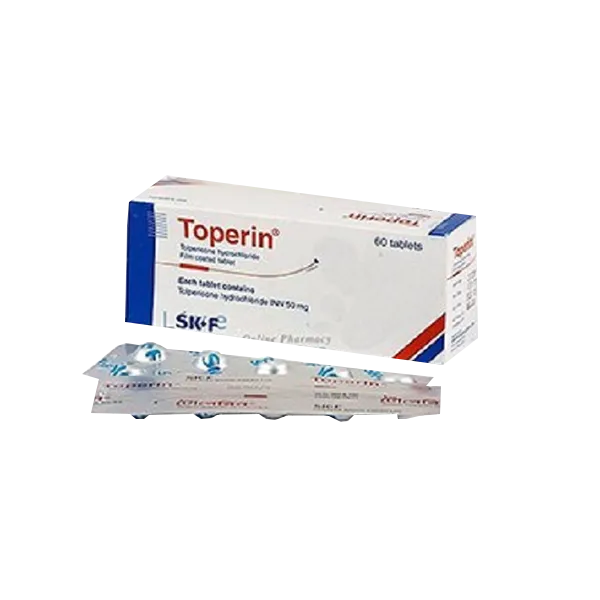 TOPERIN 50 MG | SK+F Pharma | Order Online - OsudPotro
