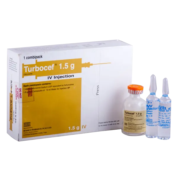 Turbocef IV 1.5 gm/vial Injection Uses, Side Effects, Price & Dosage ...