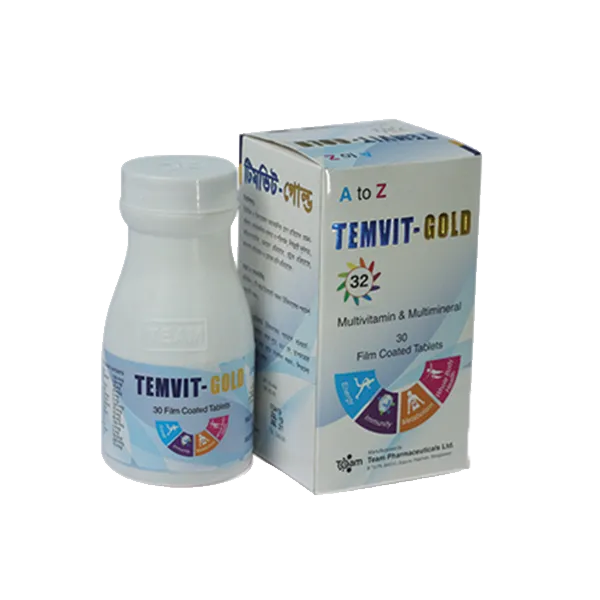 Temvit Gold | Team Pharmaceuticals Ltd | Order Online - OsudPotro