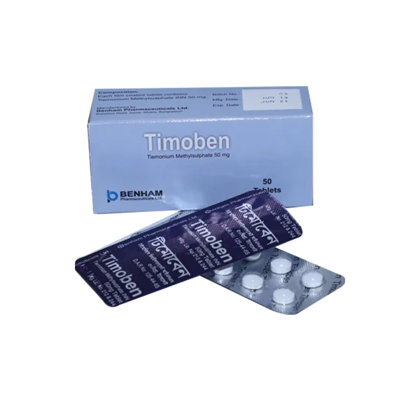 Timoben 50 mg | Benham Pharmaceuticals Ltd | Order Online - OsudPotro