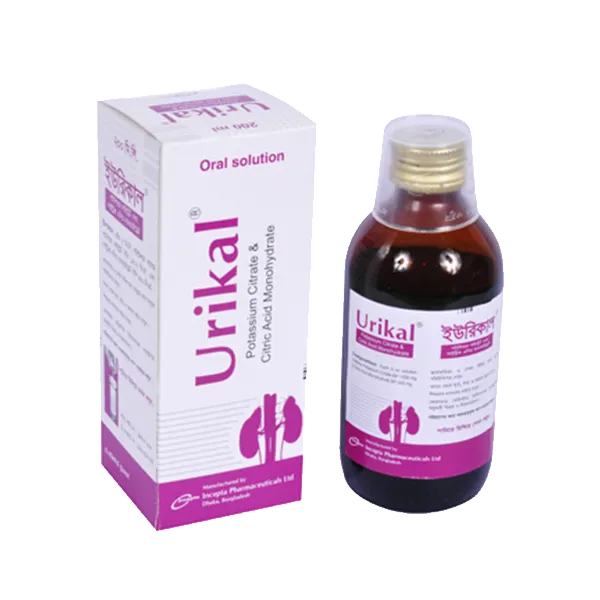 URIKAL 200 ML | INCEPTA PHARMACEUTICALS LTD. | Order Online - OsudPotro