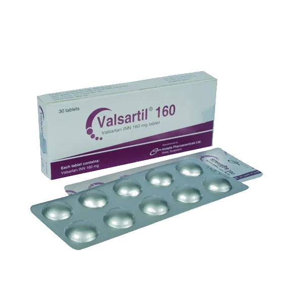 VALSARTIL 160 | INCEPTA PHARMACEUTICALS LTD. | Order Online - OsudPotro