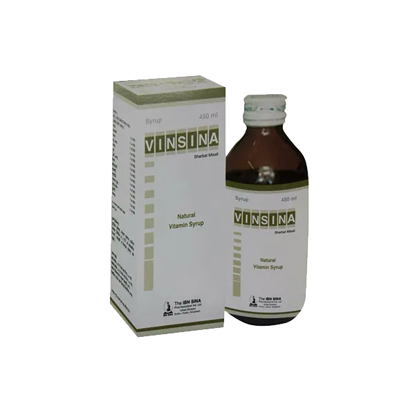 Vinsina 450 ml Syrup: Uses, Side Effects, Price and Dosage - osudpotro