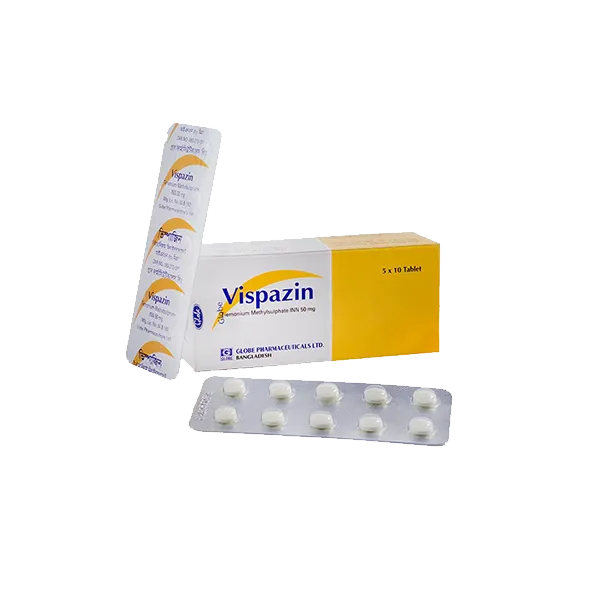 VISPAZIN 50MG | GLOBE PHARMACEUTICALS LTD | Order Online - OsudPotro