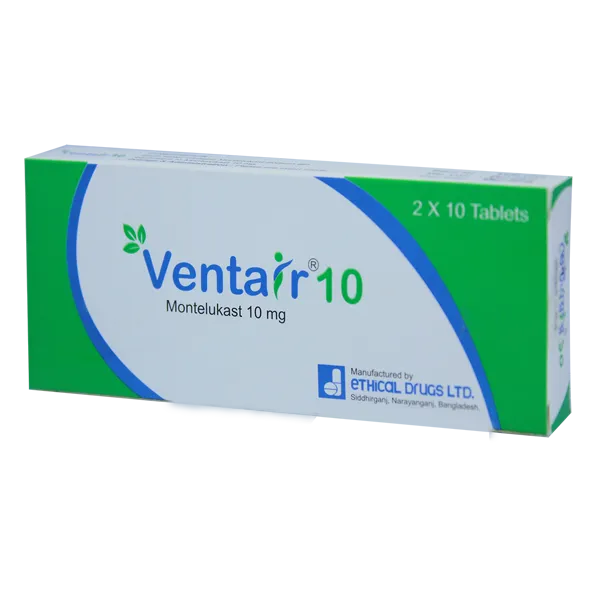 Ventair 10 mg | Ethical Drug Ltd. | Order Online - OsudPotro