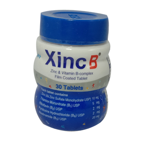 Xinc B Tablet, Eskayef Pharmaceuticals, Online Pharmacy - OsudPotro