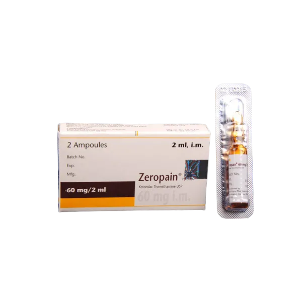 ZEROPAIN 60 MG | HEALTH CARE PHARMACEUTICAL LTD | Order Online - OsudPotro