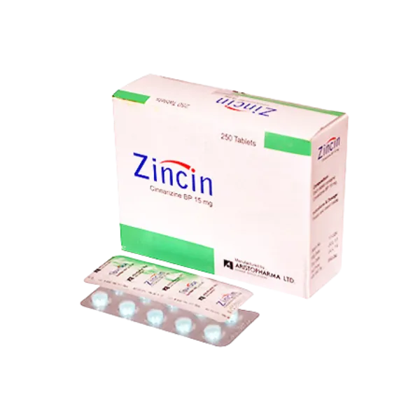 Zincin 15 mg Tablet Uses, Side Effects, Price & Dosage - osudpotro
