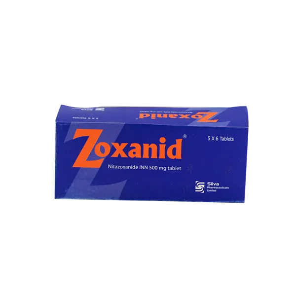 Zoxanid 500 MG | Silva Pharmaceuticals Ltd | Order Online - OsudPotro