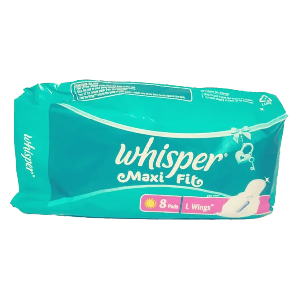 Whisper-Maxi-Fit-8-Pads | |Online Pharmacy - osudpotro